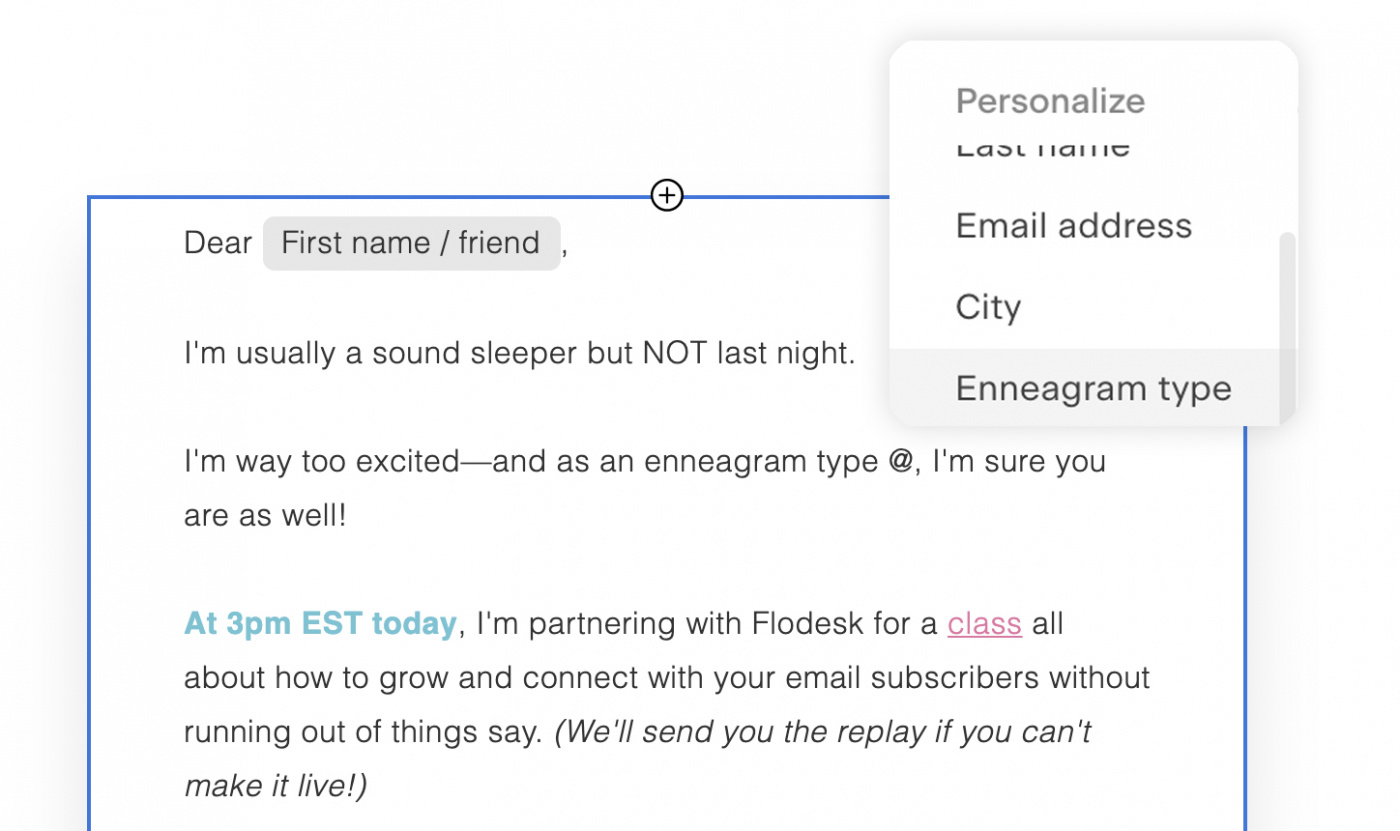 3 New Ways to Hyper-Personalize Your Email Marketing with Flodesk Forms ...