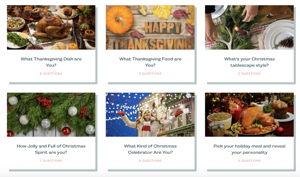 How to Beat the Content Slump Around the Holidays With a Quiz - Flodesk