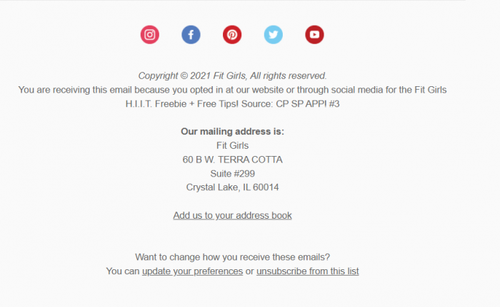 How to Design an Impactful Newsletter Footer: Tips & Examples