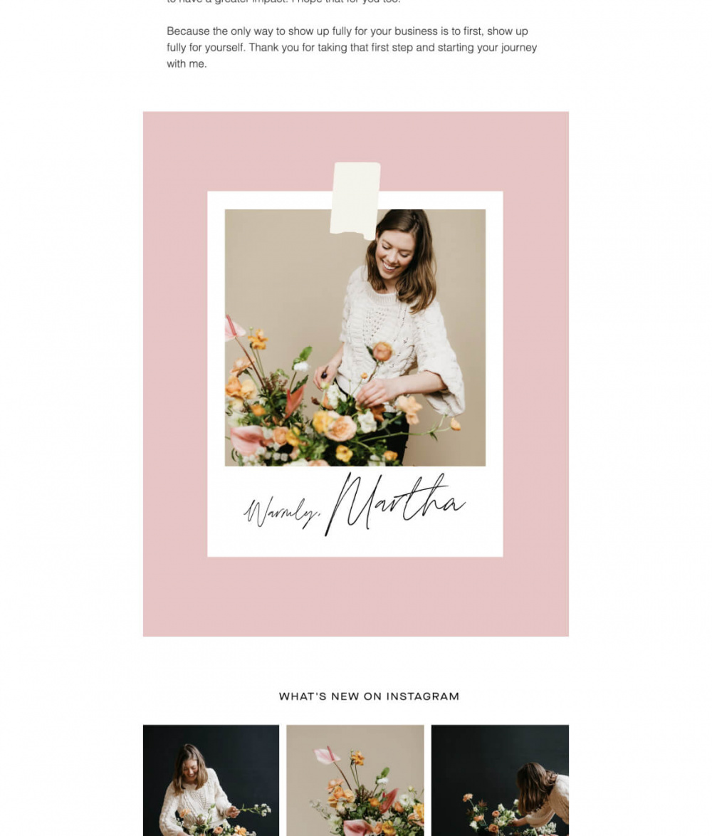 7 Ways to create a memorable email newsletter sign-off - Flodesk