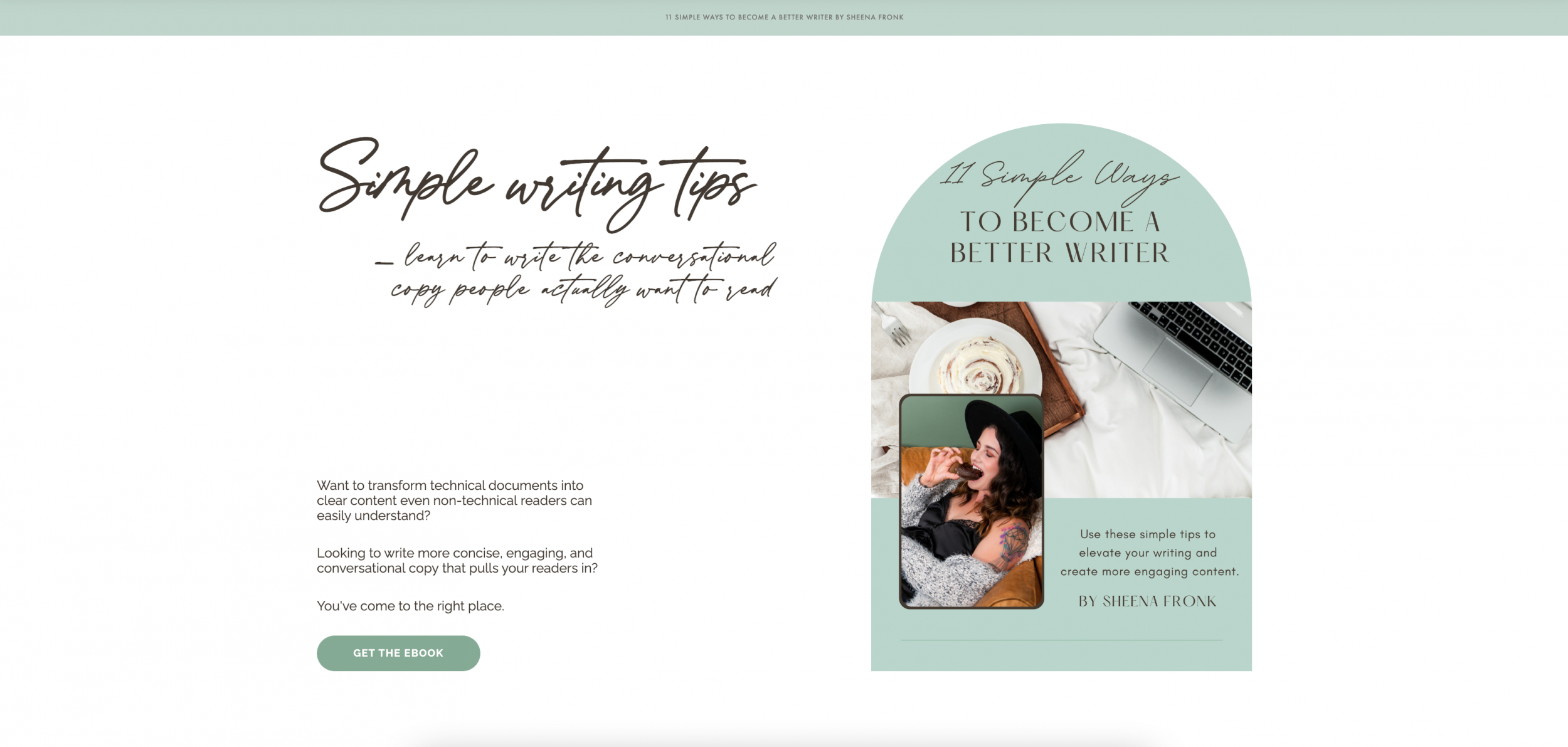 Ebook Landing Page Best Practices & Examples
