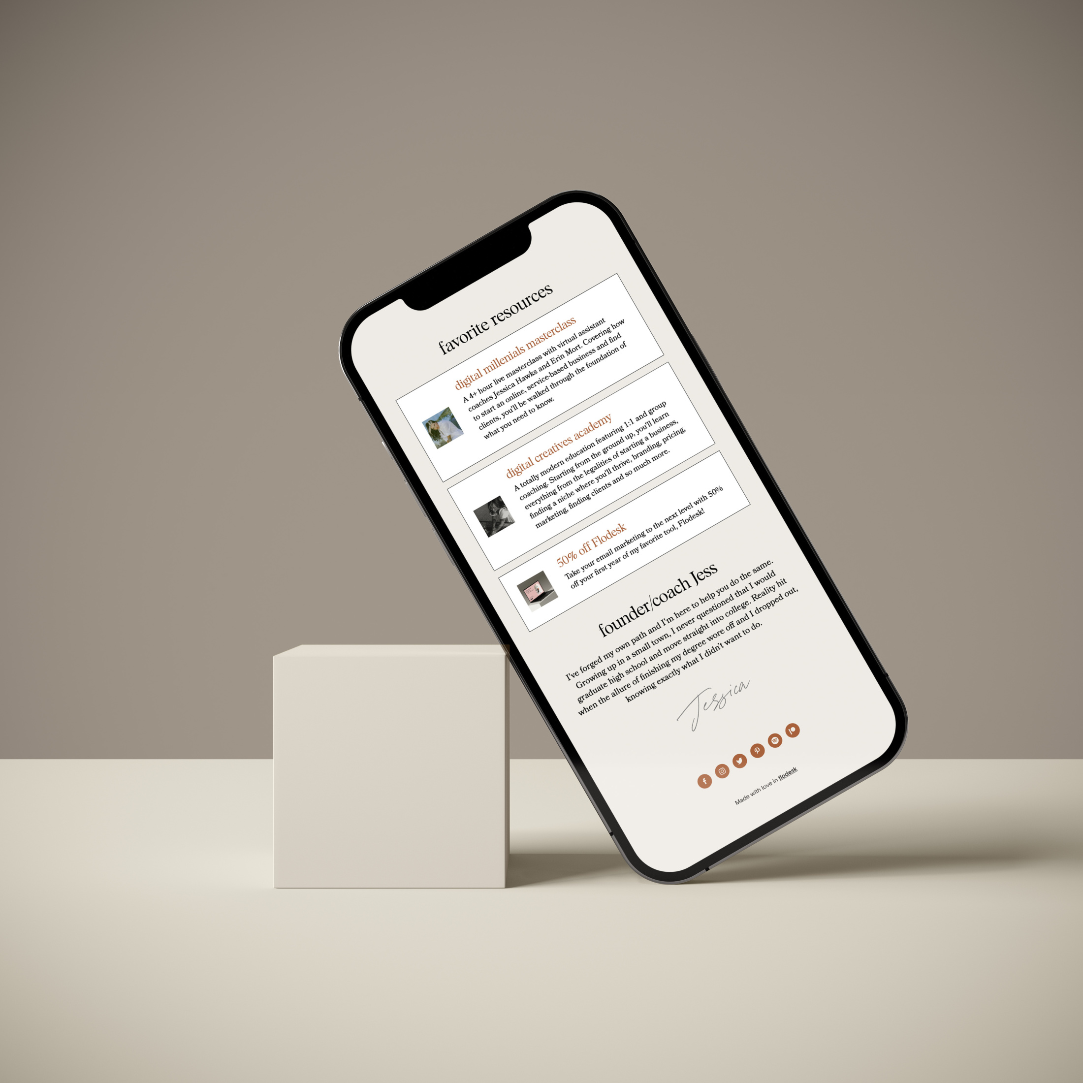 8 Creative ways to leverage your Link in bio link list - Flodesk