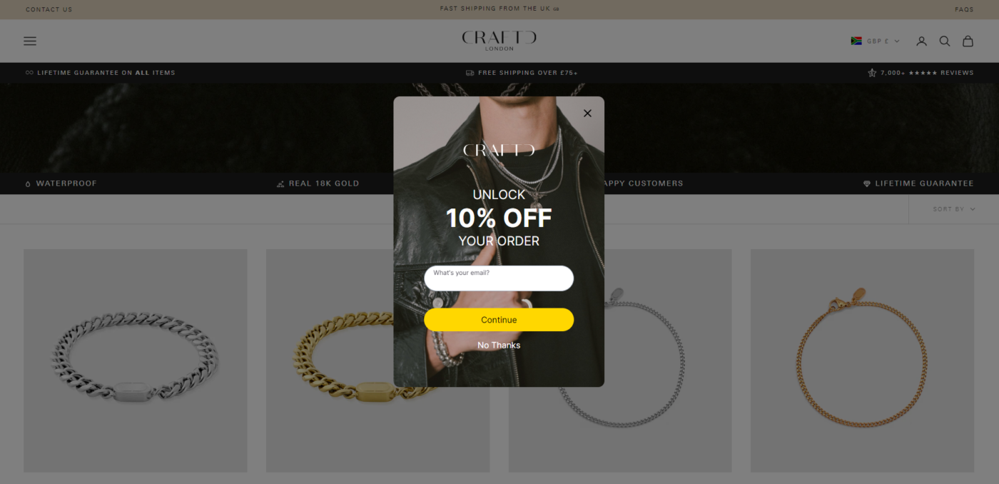 9 Standout Website Pop-up Examples of 2024