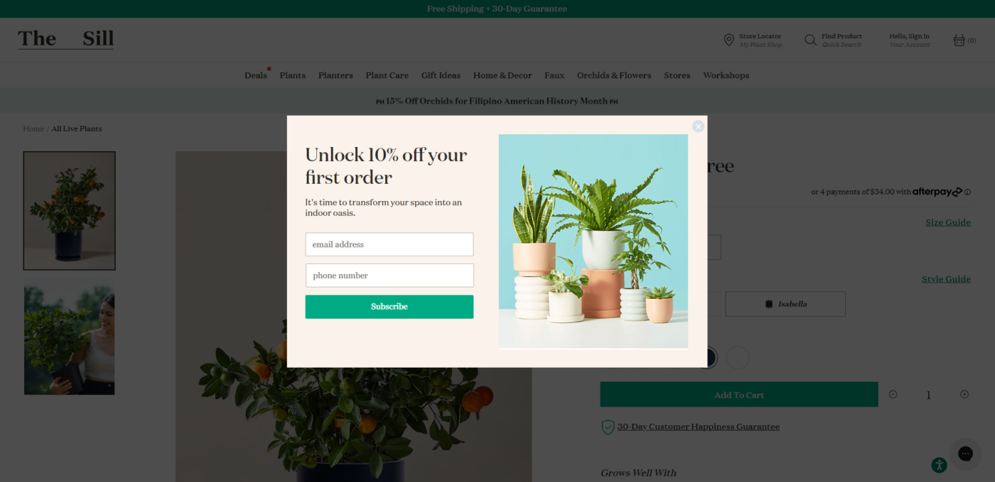 9 Standout Website Pop-up Examples of 2024