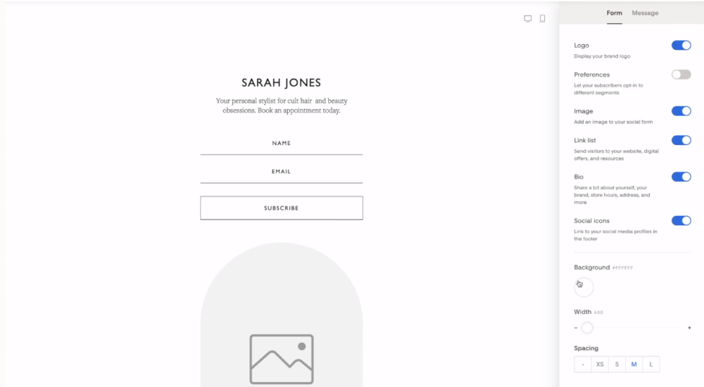 11 Excellent Examples of SMBs Link in Bio Pages